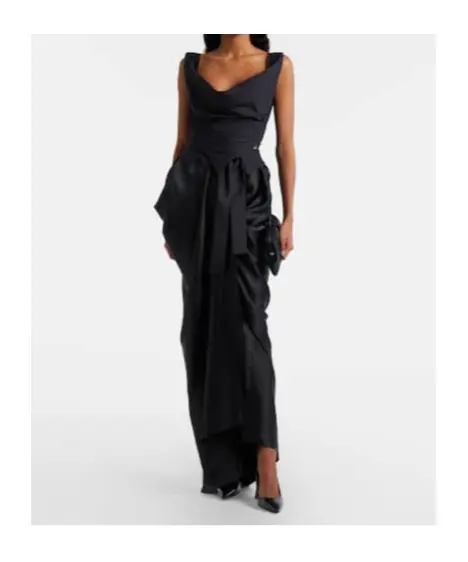VIVIENNE WESTWOOD Ginnie Draped Cotton Bustier