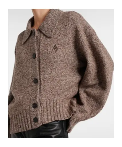 Attico Wool And Cashmere Cardigan