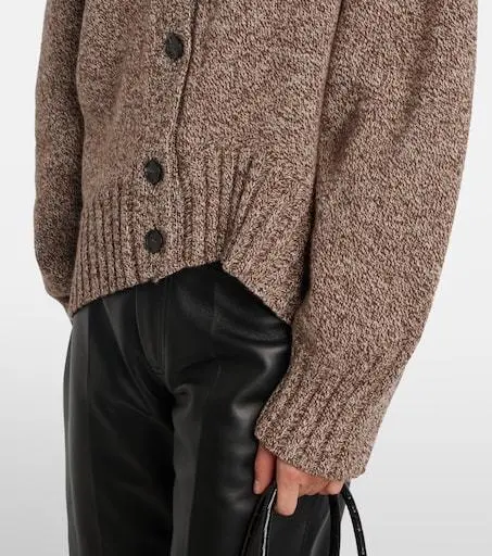 Attico Wool And Cashmere Cardigan