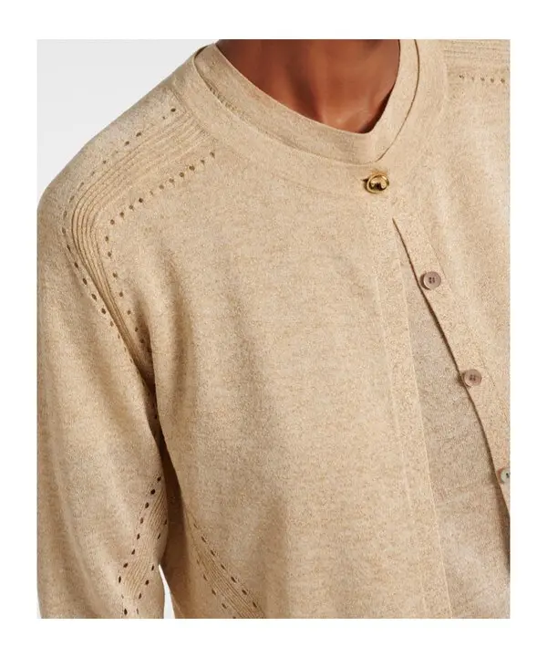 JOSEPH Tasse Lamé Cardigan