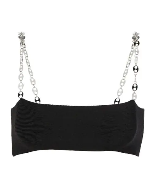 AYA MUSE Rivu Knitted Bra - Black