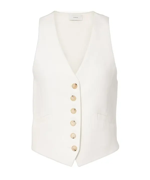 Vince Single-breasted Vest