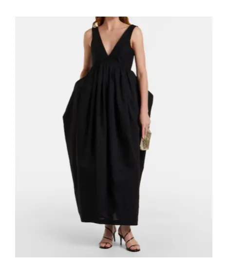 RÓHE Cotton-blend Maxi Dress