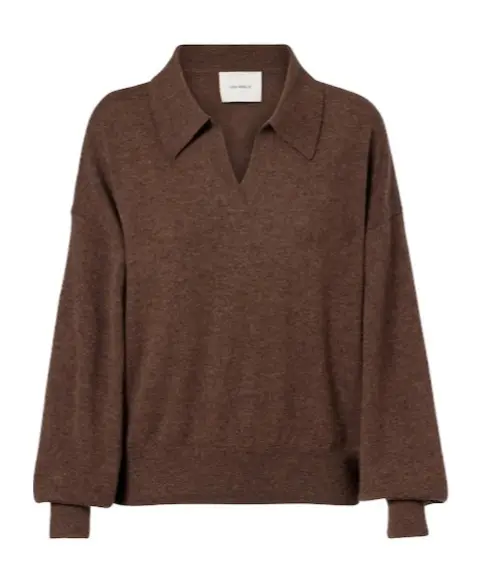 LISA YANG Long-sleeved Sweater - Brown