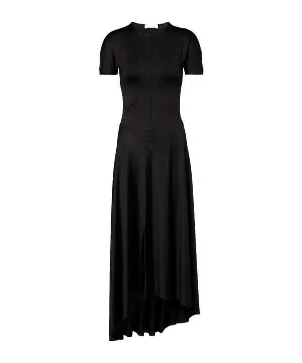 Victoria Beckham Asymmetric Midi Dress