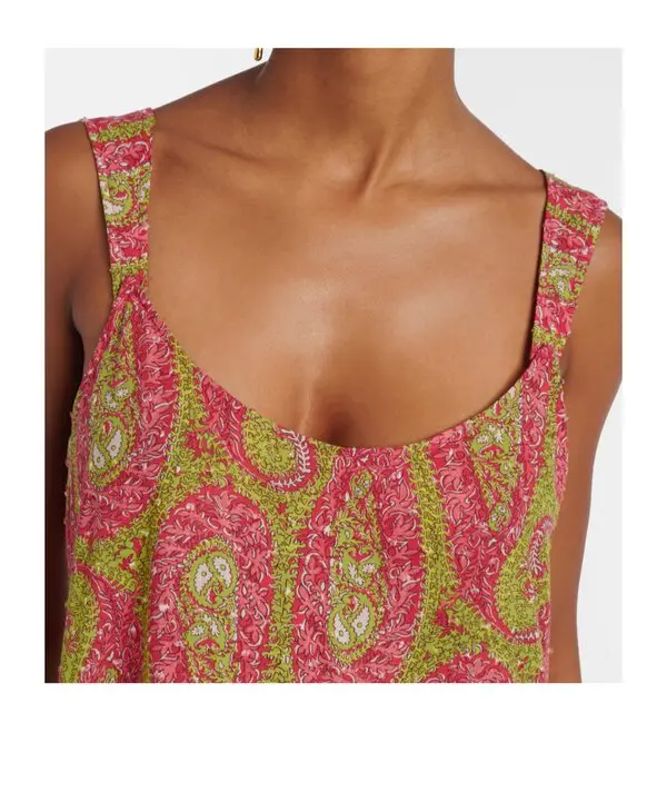 Etro Printed Cotton Maxi Dress