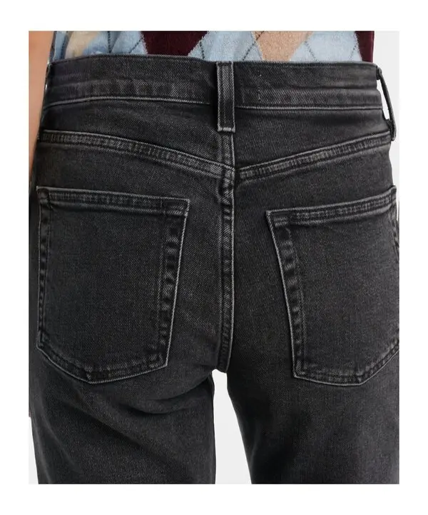 AGOLDE Ren High-rise Cropped Straight Jeans