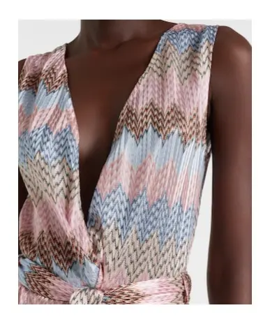 Melissa Odabash Bria Belted Knitted Maxi Dress