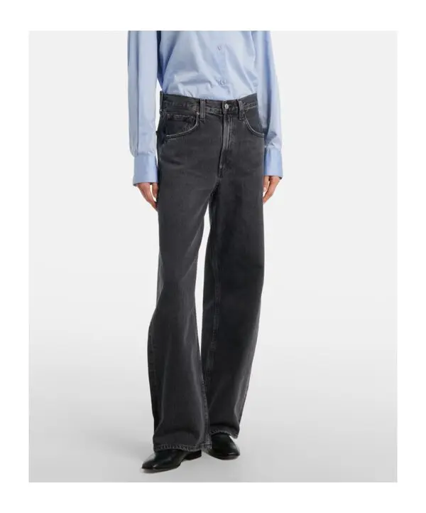 AGOLDE Low Curve Low-rise Wide-leg Jeans