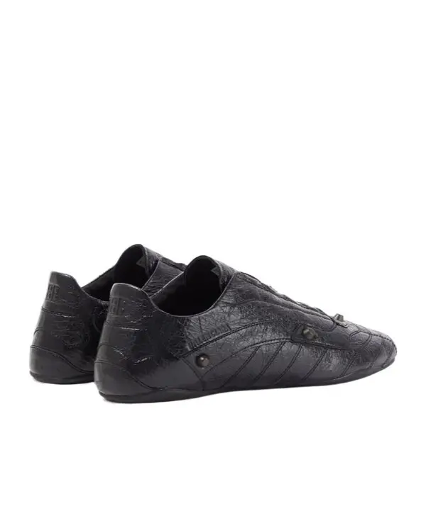 Balenciaga City Studded Leather Sneakers