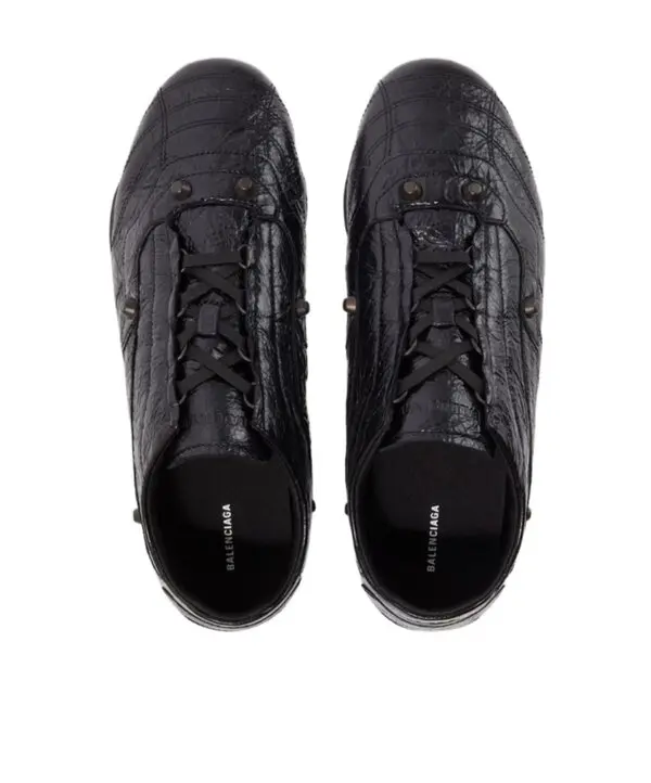 Balenciaga City Studded Leather Sneakers