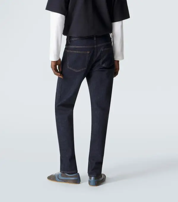 FRAME Mid-rise Straight Jeans