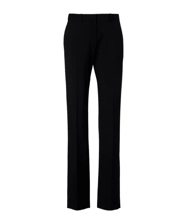 THE ROW Hiram Wool Straight Pants
