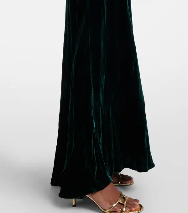 Rixo V-neck Long Sleeve Dress