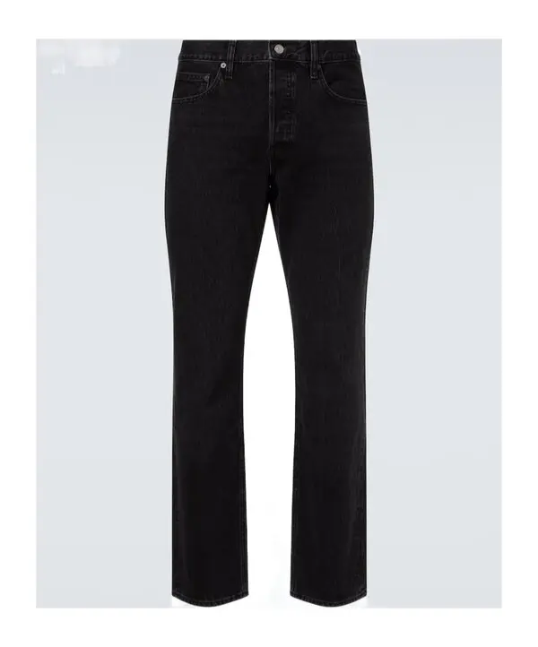 FRAME The Straight Mid-rise Straight Jeans