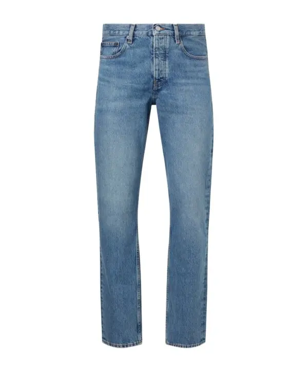 FRAME Mid-rise Straight Jeans
