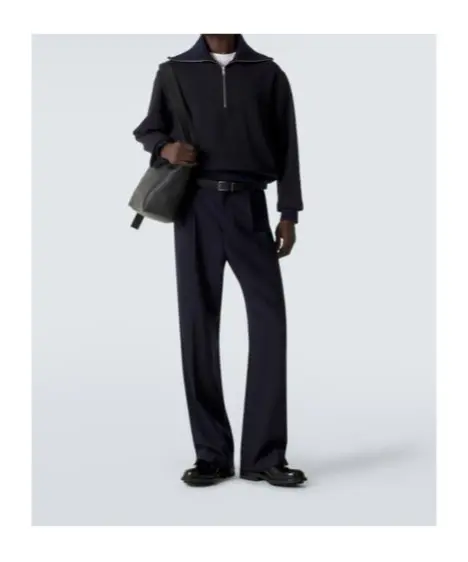 JIL SANDER Cotton Half-zip Sweatshirt