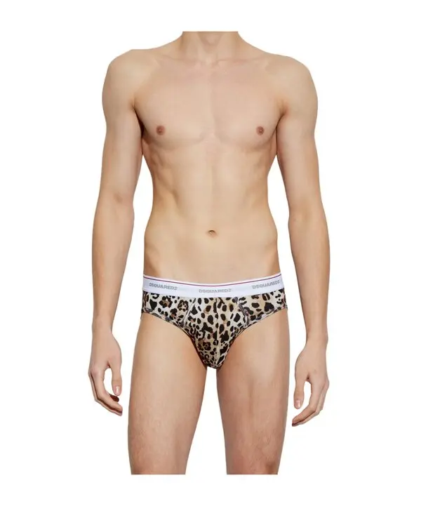 Dsquared2 Animal Print Briefs