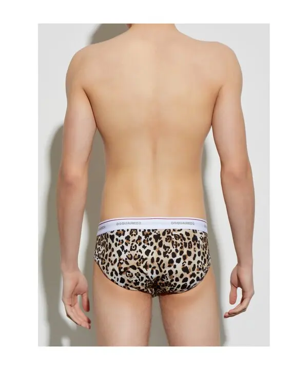 Dsquared2 Animal Print Briefs
