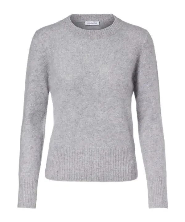 Veronica Beard Pippen Cashmere Sweater - Heather Ash