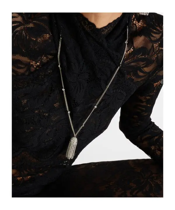 Rabanne Crystal-embellished Pendant Necklace