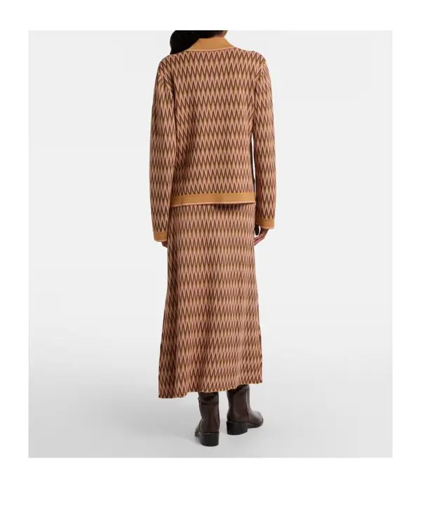 Rixo Jacquard Skirt