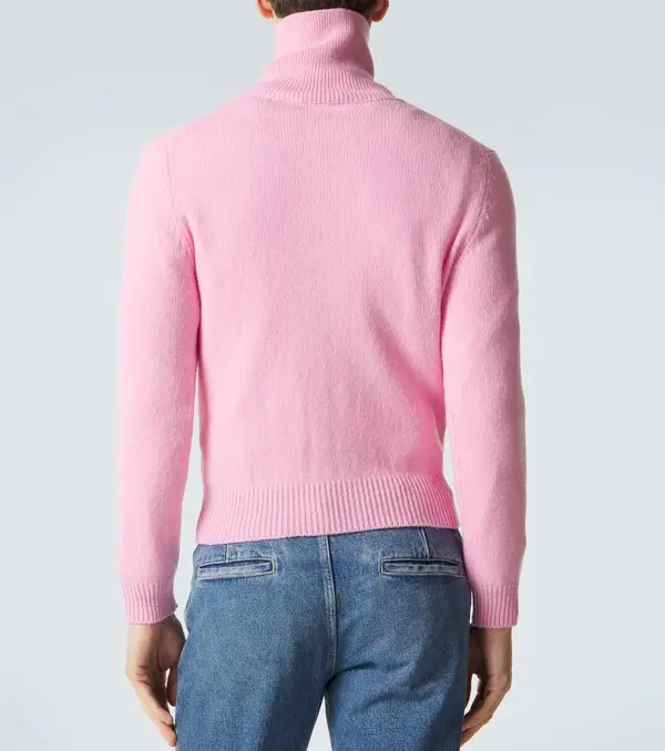 JIL SANDER Wool-blend Zip-up Sweater