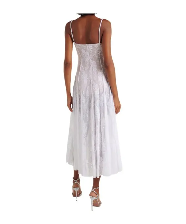 Norma Kamali Lace Slip Dress