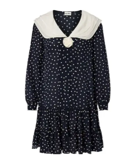 Rixo Polka Dot Dress