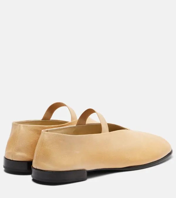 LEMAIRE Glove Leather Ballet Flats