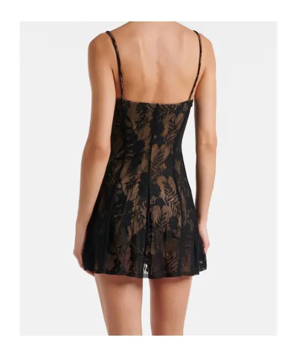 Norma Kamali Pickleball Lace Mini Dress