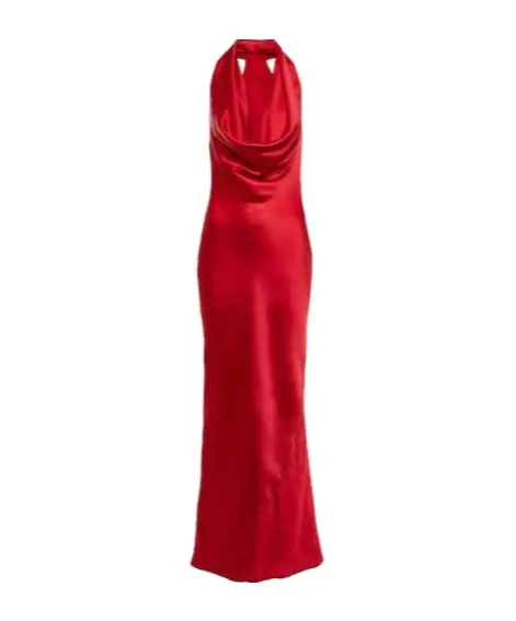 Norma Kamali Halter Neck Dress