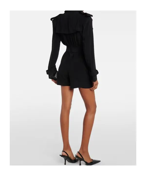 Norma Kamali Jersey Playsuit