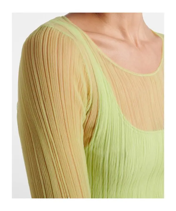 Simkhai Sheer Jersey Top