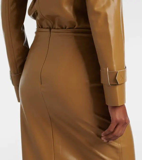 Norma Kamali High-rise Pencil Skirt