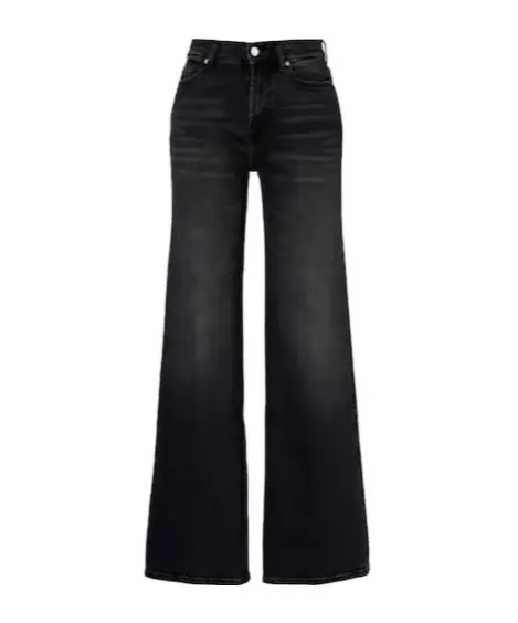 7 For All Mankind Lotta High-rise Wide-leg Jeans
