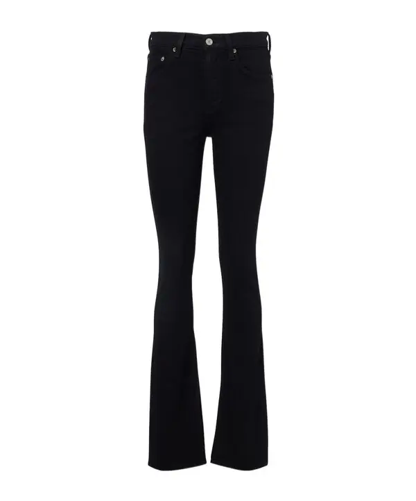 AGOLDE Ingram Split High-rise Waist Skinny Jeans