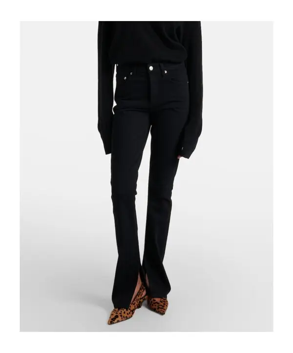 AGOLDE Ingram Split High-rise Waist Skinny Jeans