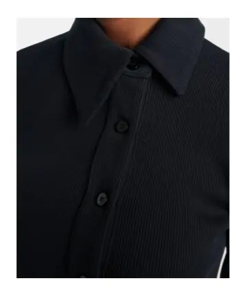 Attico Ribbed-knit Cotton Jersey Top