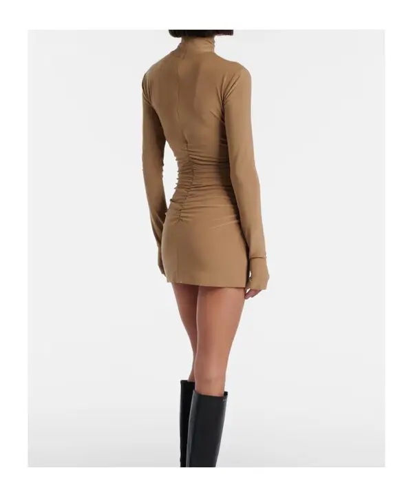 Norma Kamali Turtleneck Minidress