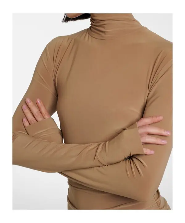 Norma Kamali Turtleneck Minidress
