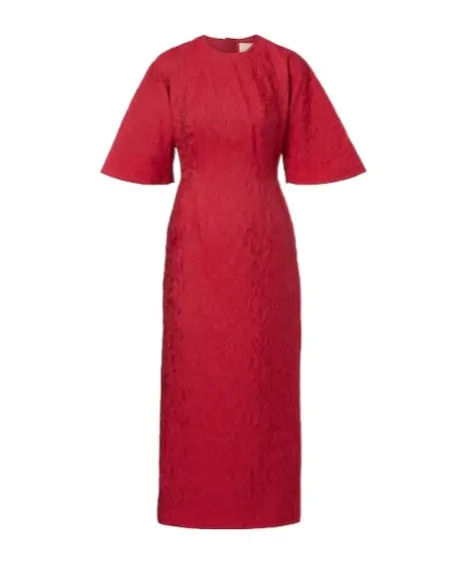 ROKSANDA Falah Cloqué Midi Dress