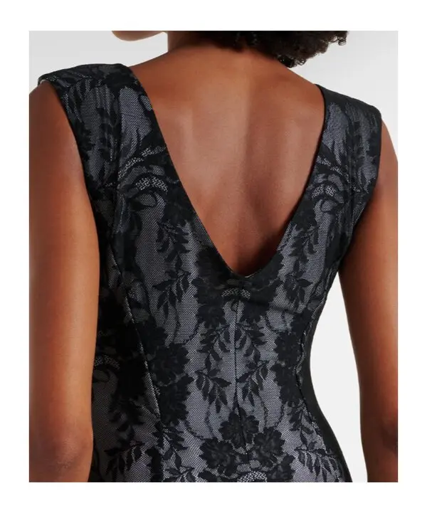 Norma Kamali Grace Lace Gown