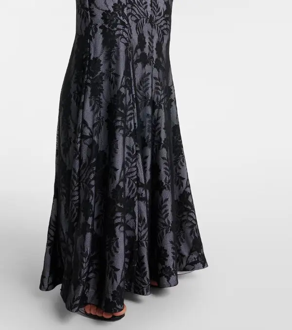 Norma Kamali Grace Lace Gown
