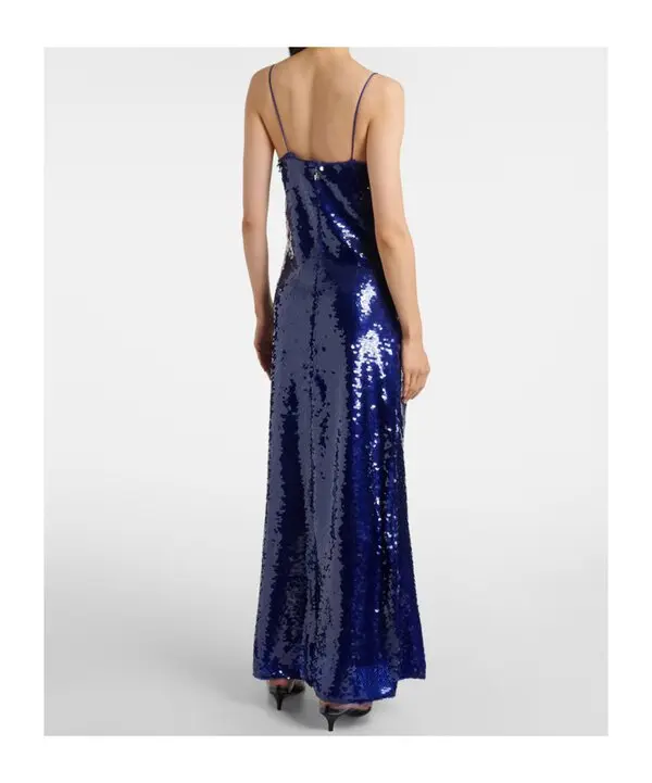 ROTATE BY BIRGER CHRISTENSEN Sequined Slip Dress