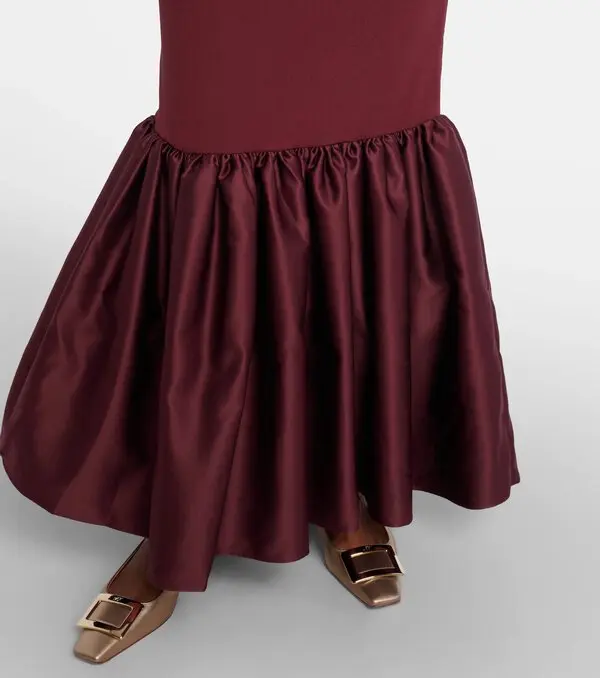 ROTATE BY BIRGER CHRISTENSEN Pleated Skirt Dress