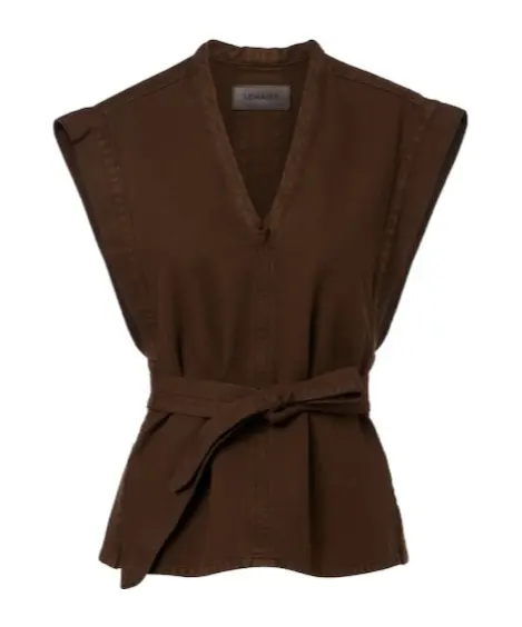 LEMAIRE Belted Cotton Twill Top