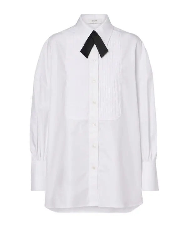 JOSEPH Ferrus Cotton Shirt - White