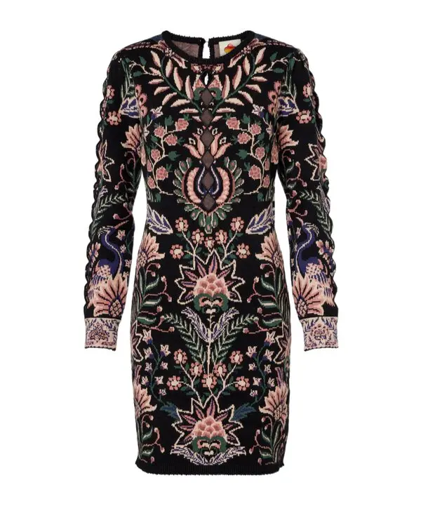 Farm Rio Long Sleeve Dress