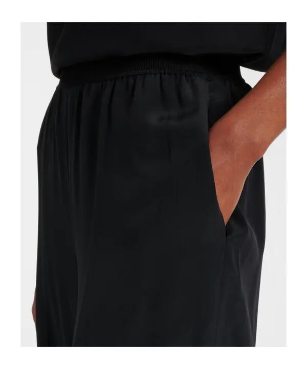 JOSEPH Hulin Silk Crepe De Soie Wide-leg Pants